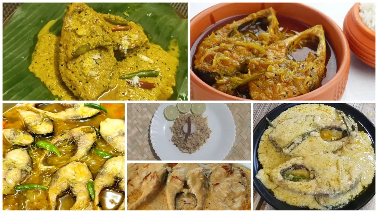 8 Best Hilsa Fish (Ilish Mach) Recipes | Mitar Cooking