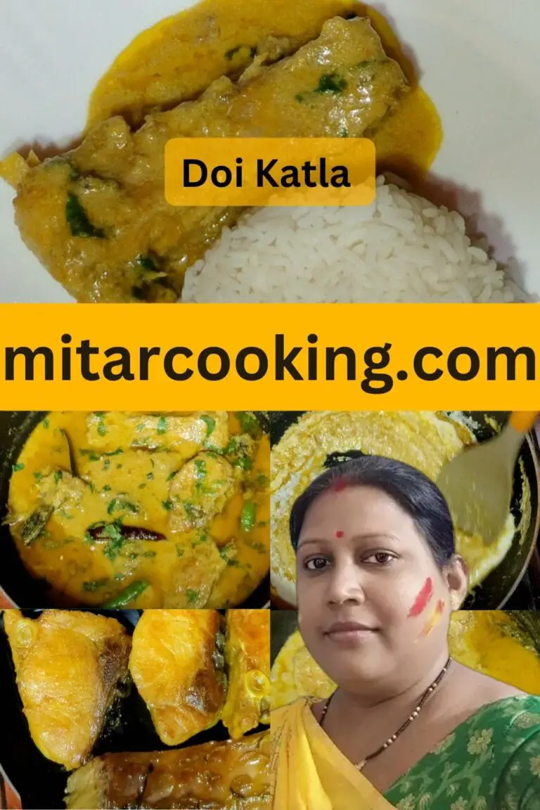Doi Katla Recipe | Dahi Katla | Mitar Cooking