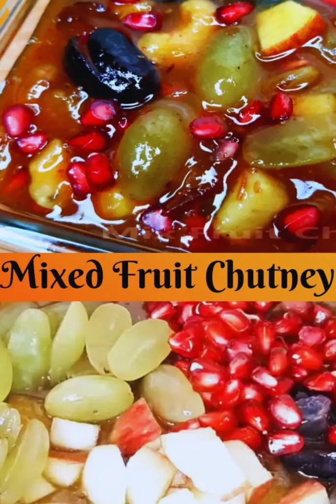 Mixed Fruit Chutney Recipe | Mitar Cooking