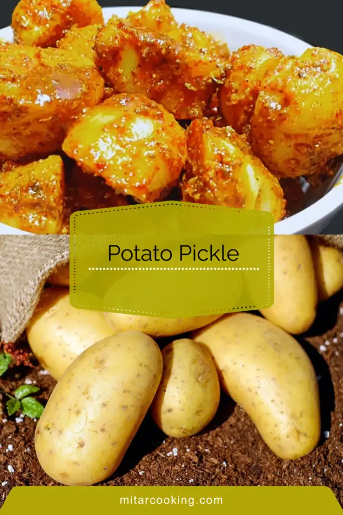 Potato Pickle Recipe | Aloo ka Achar | Mitar Cooking